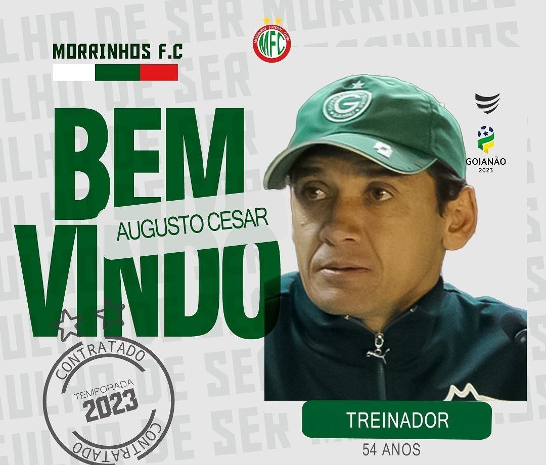 Morrinhos anuncia acordo com técnico ex-Goiás - EG
