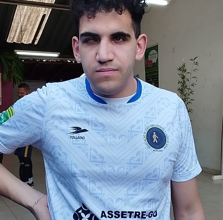 Argentino, Nahuel Lopez detalha adaptação no futebol de cegos em ...